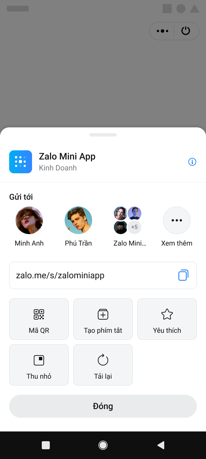 Những cập nhật Zalo Mini App platform tháng 11 - 2022 | Zalo Mini App
