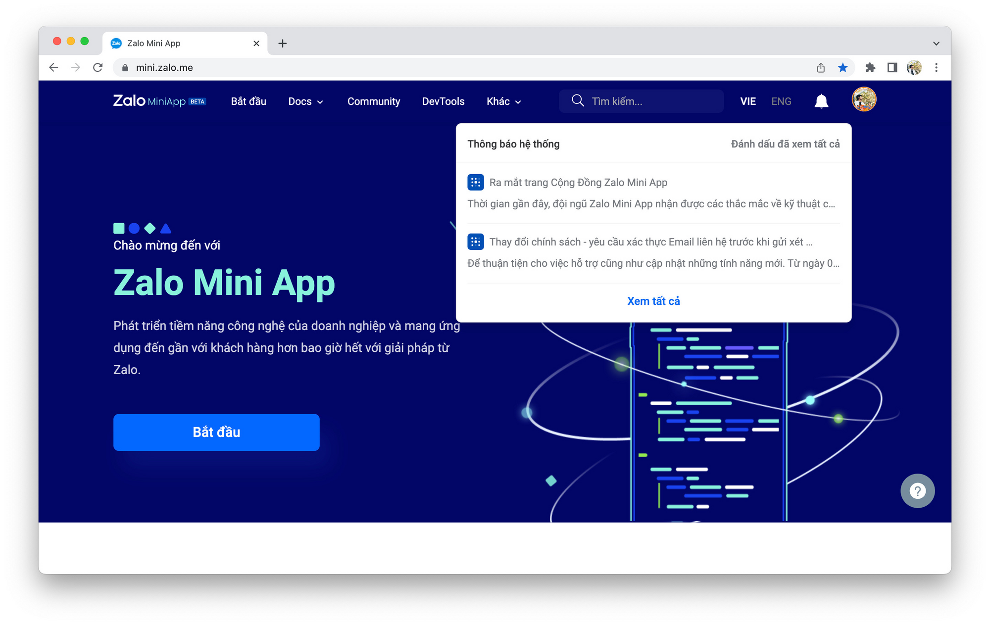 Những cập nhật Zalo Mini App platform tháng 11 - 2022 | Zalo Mini App